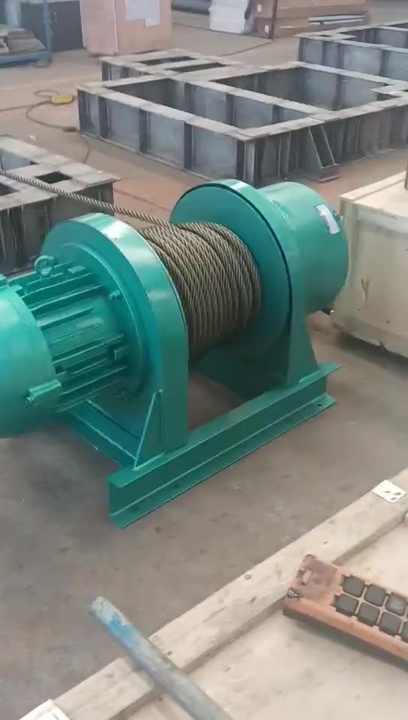 Host Sale Indoor Outdoor 5ton 10ton Simple Winch Hoist JKD Pulling ...