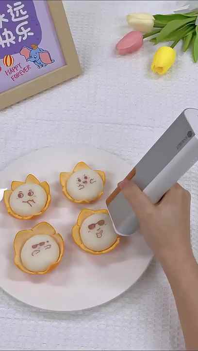 EVEBOT Food Grade Inkjet Printer PrintPen Coffee and Cake Digital ...
