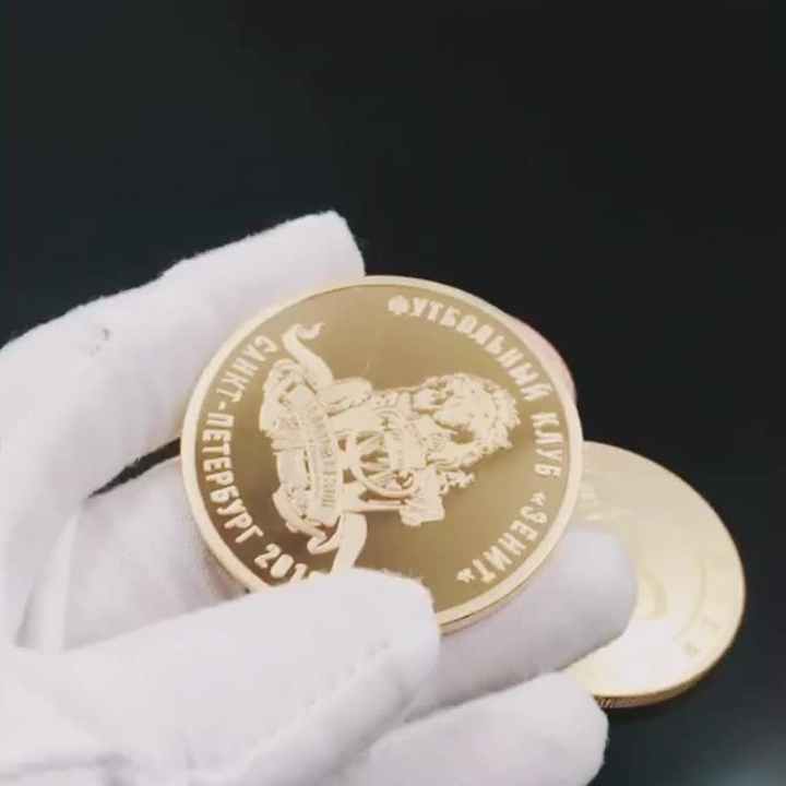 City tourist attractions landmark commemorative coins customized ...