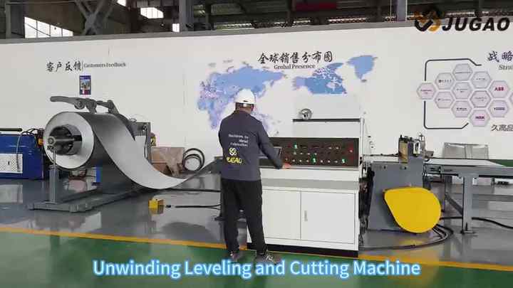 JUGAO Metal Sheet Decoiler - Precision Cutting Machine