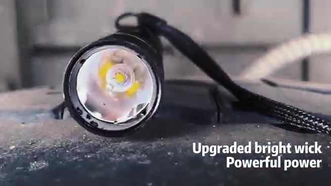 Foxhawk 320 Lumens IP68 Security Waterproof Rechargeable LED 6000K ...