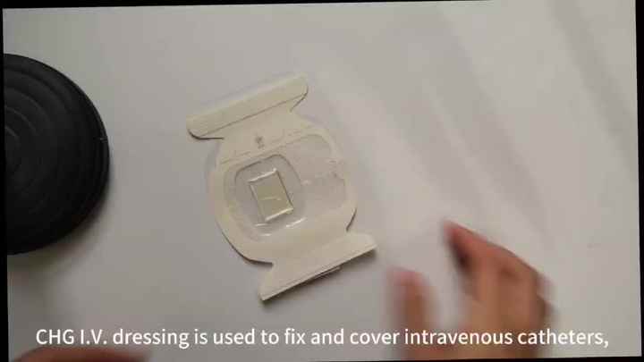 CHG IV Wound Dressing - Transparent, Waterproof, and ISO Certified