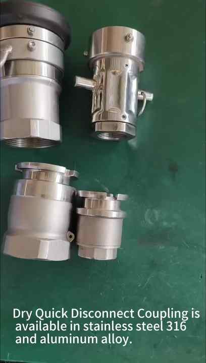 Quick Disconnect Coupling DDC Dry Coupler with Stainless Steel or ...