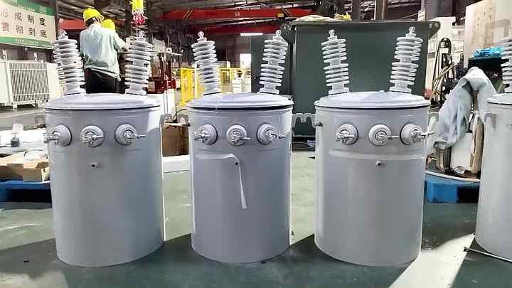 High Voltage Single-Phase Pole Mounted Transformer Manufacturer 15Kva ...