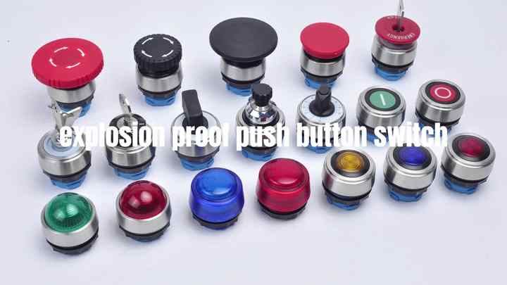 ATEX for Explosion Proof Emergency Stop Button with Red Label 10A Max ...
