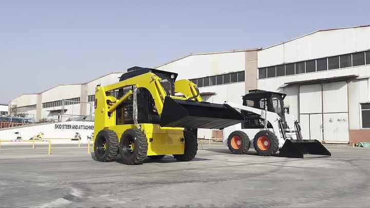 CE Approved Skidsteer Wheel Front End Loaders Hot Sale Earthmoving ...