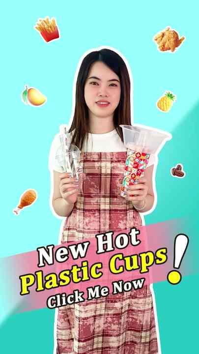 Hot Sale Boba Bucket Disposable 1000ml 32oz Plastic Pp Boba Drinking ...