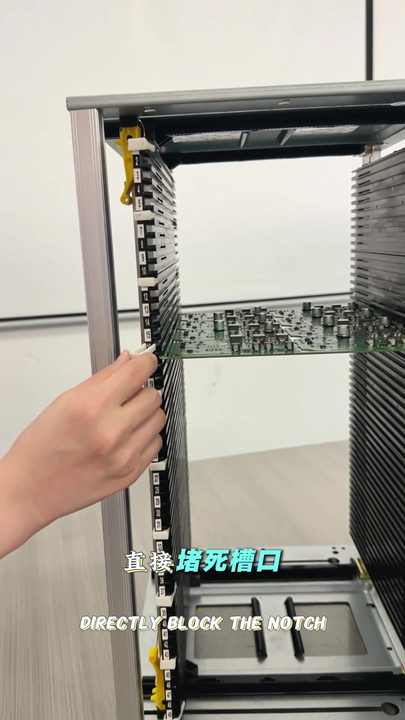 ESD Locking Clip Slot Stopper for SMT PCB Magazine Rack | Anti-Static ...