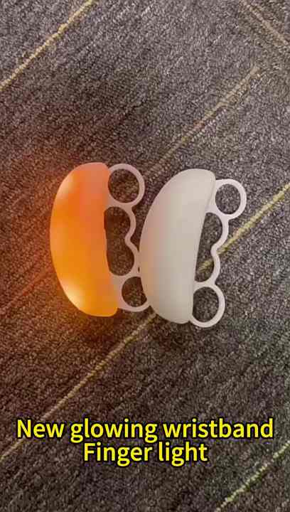 Concert Glow Hand Light 15 Colors LED Finger Ring Light Creative Party ...