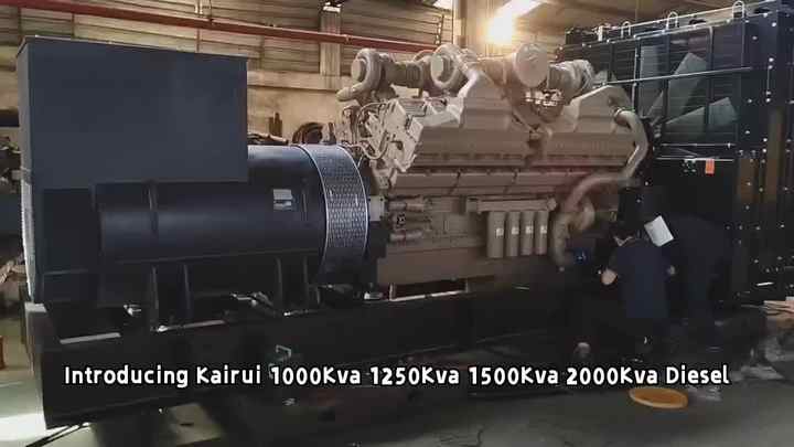 KR 2 Megawatt Heavy Oil Generator - Reliable Power in UAE