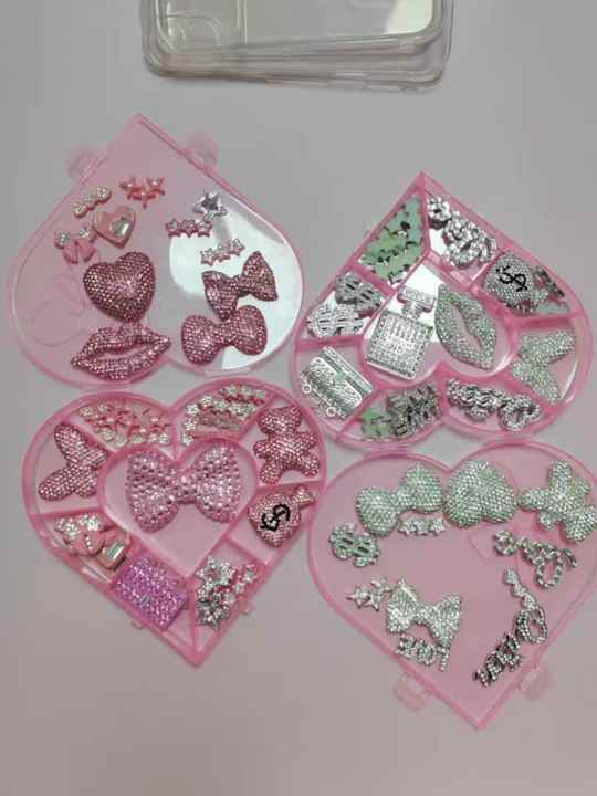 Wholesale Bundle 43Pcs Pink Bling Money Bag Dollar Sign Purse Bow Heart ...