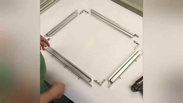 Aluminum Silk Screen Frame - Precision & Self Tensioning
