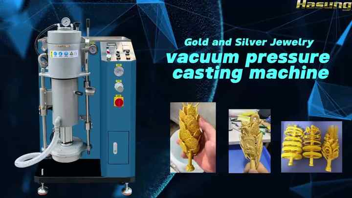 25KG Vacuum Pressure Casting Machine for Gold Silver Copper Jewelry ...