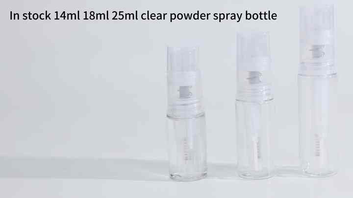 Clear Dry Powder Bottle Plastic Powder Sifter Bottle in Stocks 14ml ...