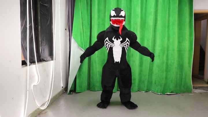 Venom Inflatable Costume for Adults - Unisex Anime Cosplay Halloween ...