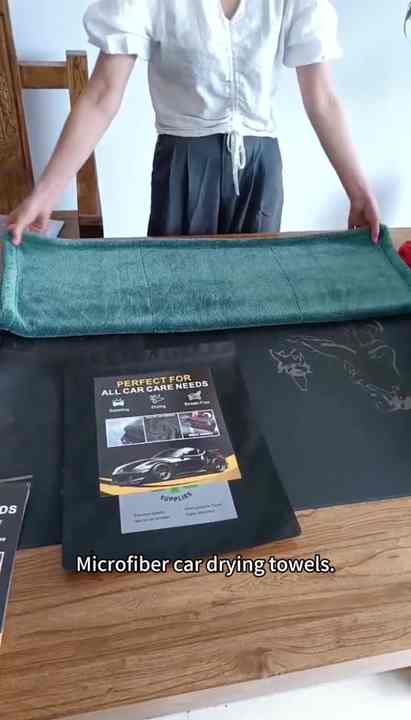 Edgeless Microfiber 1200 1400 GSM Wash Car Care Microfibre Detailing ...