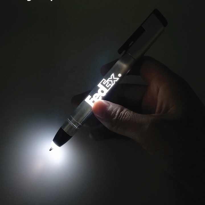 Custom Multi Function Promotional Engraved Branded Logo Ball Pen with ...