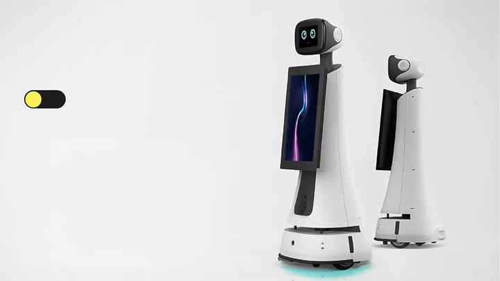 Smart Robot for Welcome Reception School Exhibition Hall Explanation ...