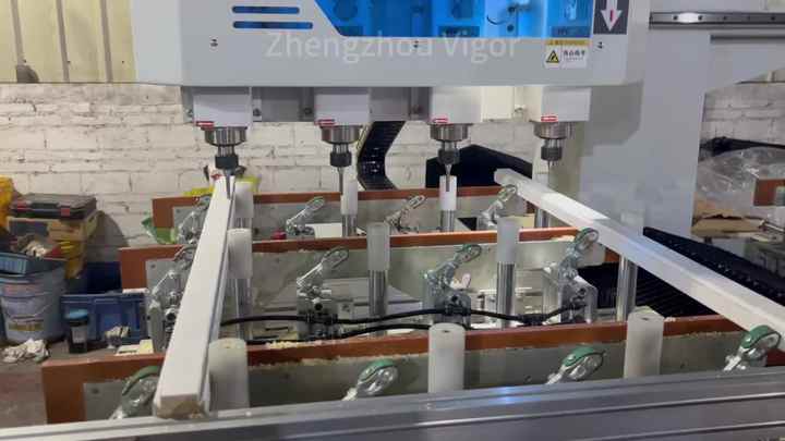 4 Axis Multi Head Mortise and Tenon Machine Automatic CNC Mortise ...