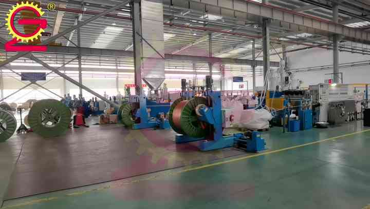 Electrical Cable Manufacturing Machine Housing Power Wire and Cable ...