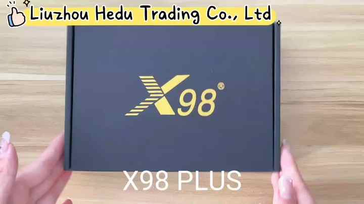 Best X98 Plus Android TV Box X98 Plus 2.4G 5G WIFI Customizable 4GB ...