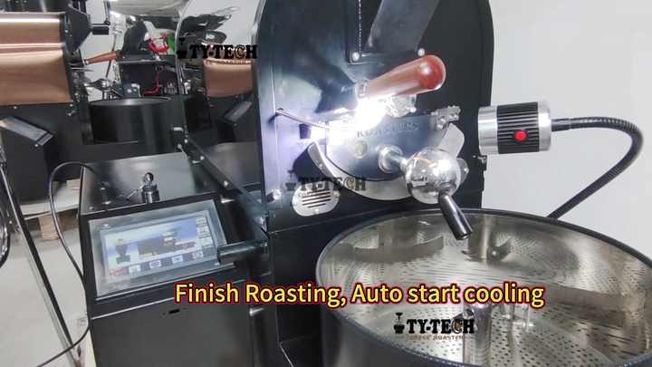 Professional Hot Air Small Coffee Roaster Machine Parts & 1kg Capacity ...
