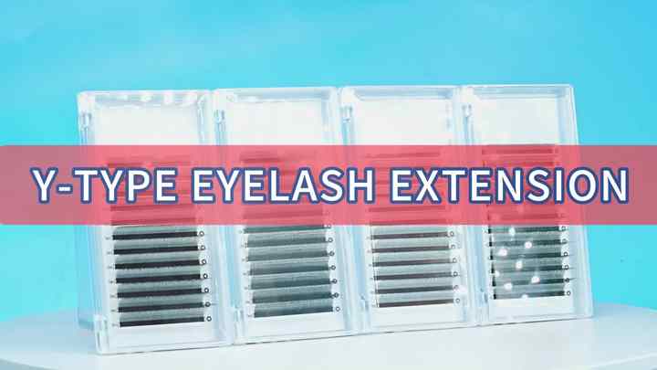 Eyelash Extension Pre Made Fan Narrow Y YY 3D Clover
