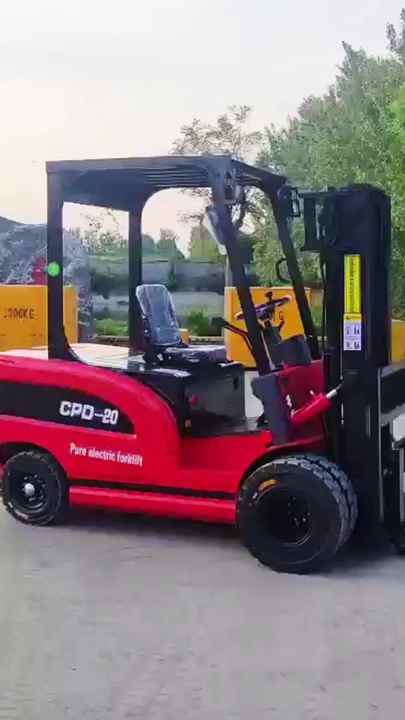 JICHUAN Electric Forklift 1.5-3.5 Ton Capacity Hydraulic Stacker Truck ...