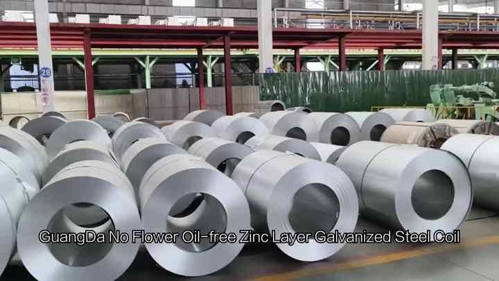DX51D Zinc Coated Cold Rolled Galvanized Steel Coil EN Standard for ...