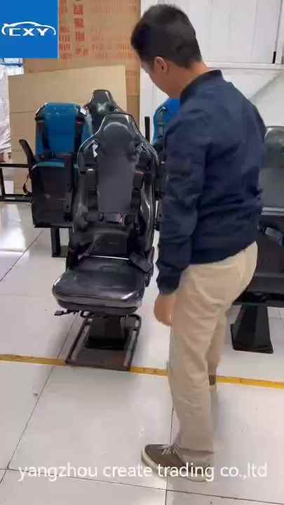 Rotation and Foldng Ambulance Doctor Seat with Arms and Safety Belt