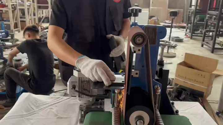 Metal Single Sand Plane Drawing and Polishing Machine Steel Double Sand ...