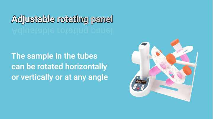 LABTEX Tube Mixer 3D Shaker Lab Rotation/Shaking/Angle Mixing for Test ...