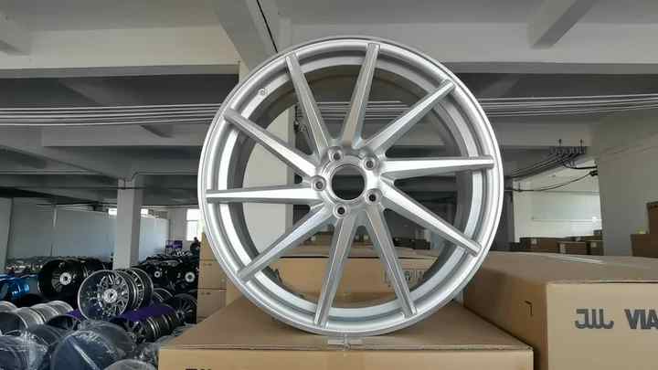 New 22 Inch Forged Aluminum SUV Wheels 40mm ET Multi Spoke Thailand ...