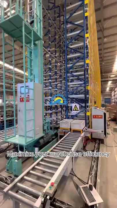 Warehouse ASRS Automatic Storage & Retrieval System Mobile Racking ...