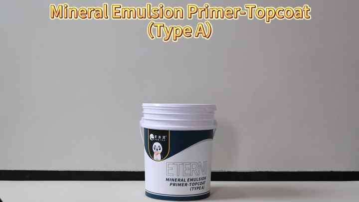 Mineral Emulsion Paint (Type A) Eco-friendly All-in-One Primer Topcoat ...