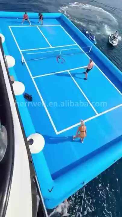 Customized Inflatable Pickleball Court Drop Stitch Water Sport Arena ...