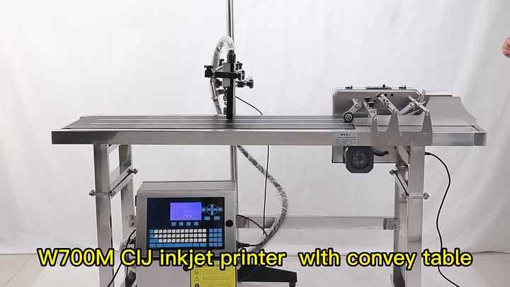 2025 New Inkjet Printer CIJ Automatic Coding Machine with Fast Dry Ink ...
