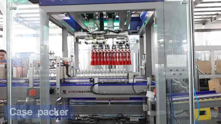 High Precision Fast Case Packer Carton Equipment Convenient Energy ...