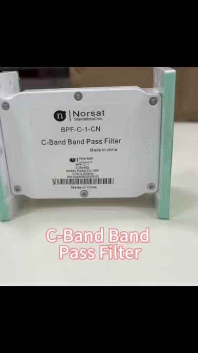 High Quality C Band Bandpass Filter Low Insertion Loss High Rejection ...