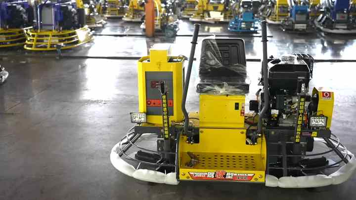 220V Powerful Ride-on Horizontal Polishing Machine Concrete Power ...