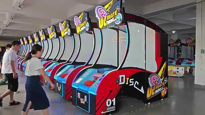 Hot Selling Price Ultimate Disc Throwing Game Arcade Machine for Sale ...