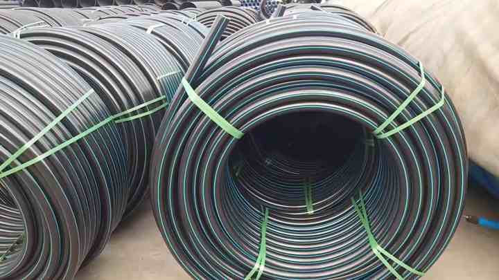 HDPE PIPE DN20-110mm Anti-Corrosion Black Polyethylene Pipes for ...