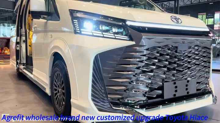 Toyota Hiace Custom Van - Luxury Minibus for VIP Shuttles