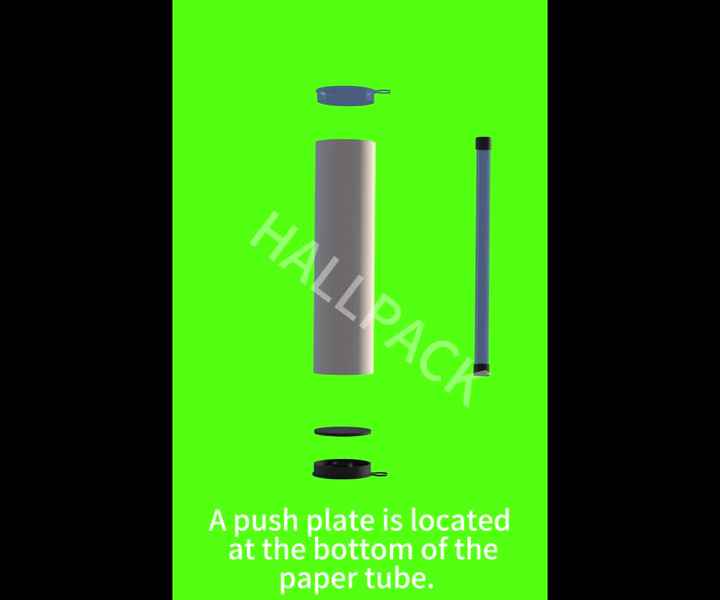 Eco Friendly Custom Size Design Sushi Push Pop Paper Cardboard Tube ...