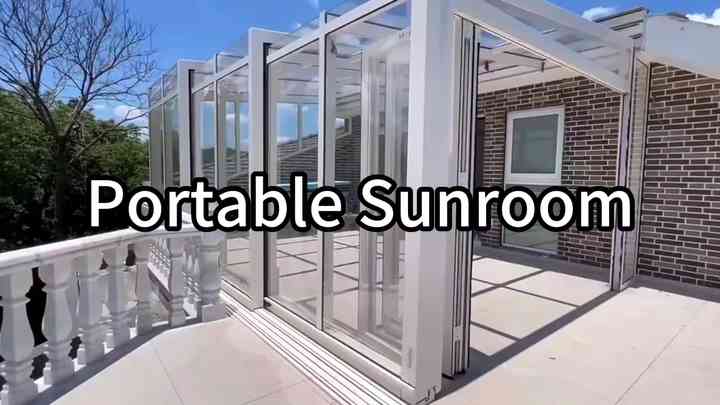 Contemporary Design Four Season Sunroom Windows Indoor Prefabricated ...