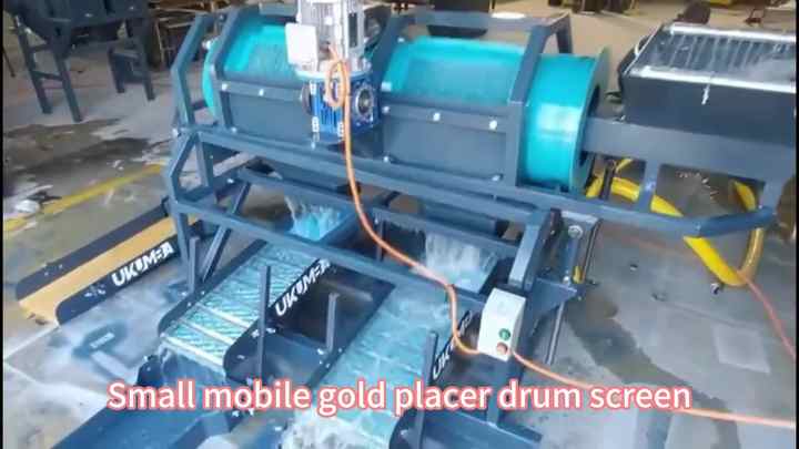Movable Trommel Wash Plant with Engine Bearing Pump & Motor for Mining ...