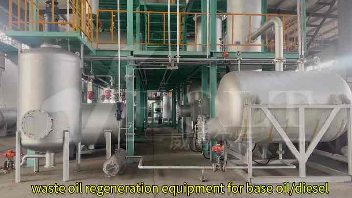 Continuous Waste Oil Recycling System for Motor Used Engine Oil Into ...