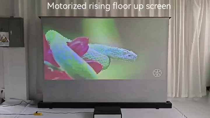 92-inch Portable Long Throw Projection Screen for Home Theater