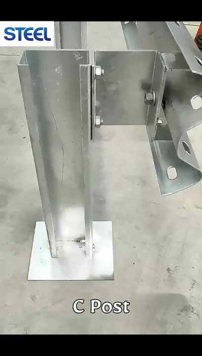 Aashto M180 Guardrail C-Shaped Safety Rail Post for Safety Crash ...