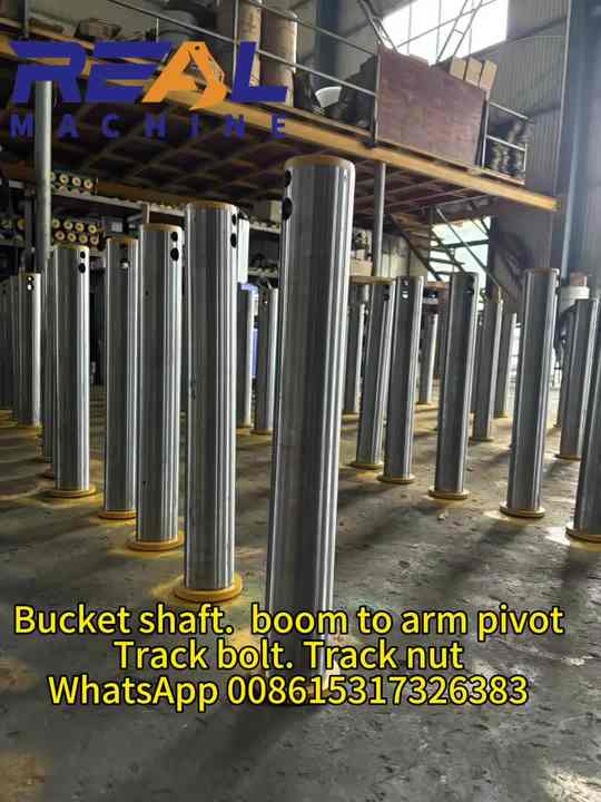 Custom OEM Excavator Parts Excavator Loader Track Chain Bush Pin Bucket ...